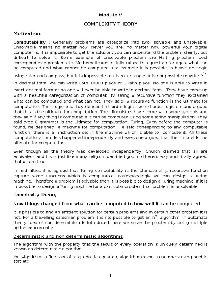 Complexity Theory Pdf Time Complexity Computational Complexity Theory 3644