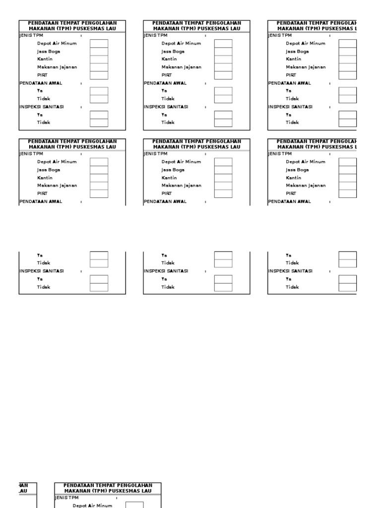 Format Is TPM Excel | PDF