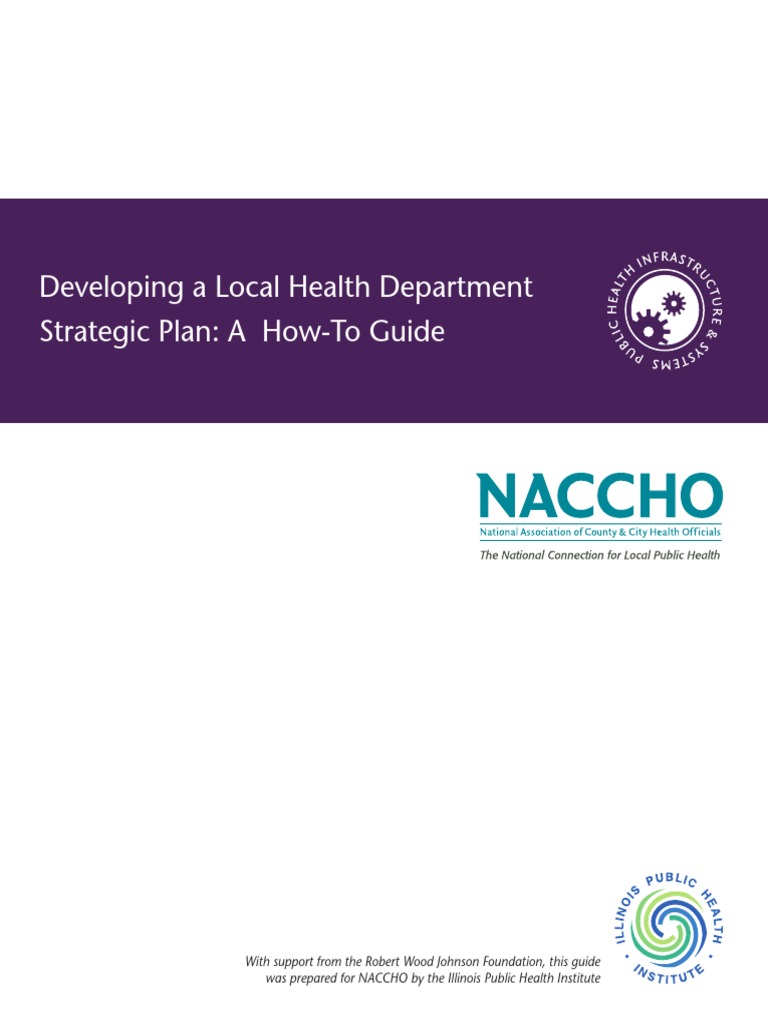 Developing A Local Health Department Strategic Plan: A How-To Guide ...