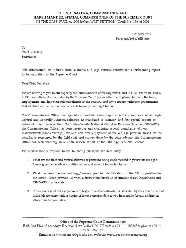 IGNOAPS Letter - May 2012 PDF | PDF | Justice | Crime & Violence