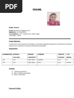 Priya Resume - 1-1 | PDF