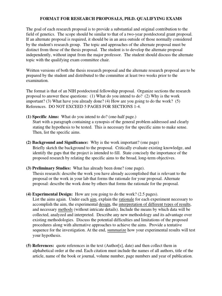 PHD Proposal Guidelines | PDF | Thesis | Doctor Of Philosophy