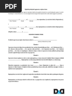 Izjava o Suglasnosti Suvlasnik | PDF