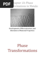 Lecture 18 - Phase Transformations - July 7 2022 | PDF | Nucleation | Phase (Matter)