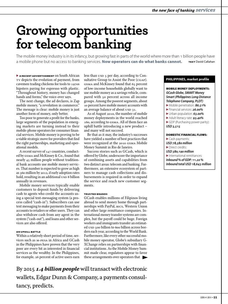 111 Telecom Banking | PDF | Banks | Mobile Phones