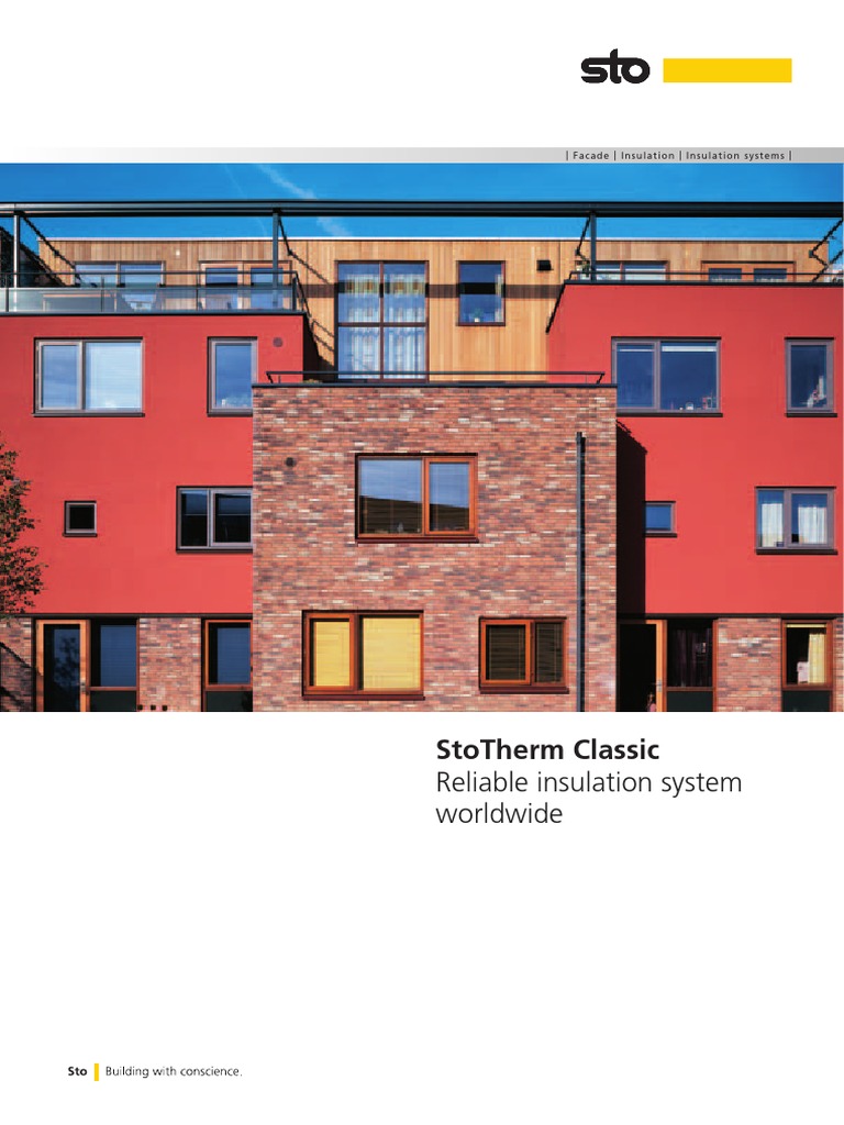 Sto Therm Classic Brochure | Building Insulation | Thermal Insulation