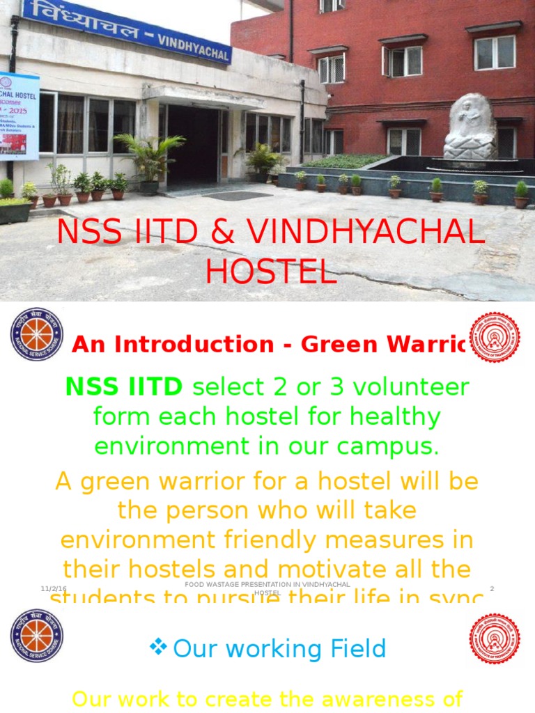 Nss Iitd & Vindhyachal Hostel Presents | PDF | Foods | Natural Environment