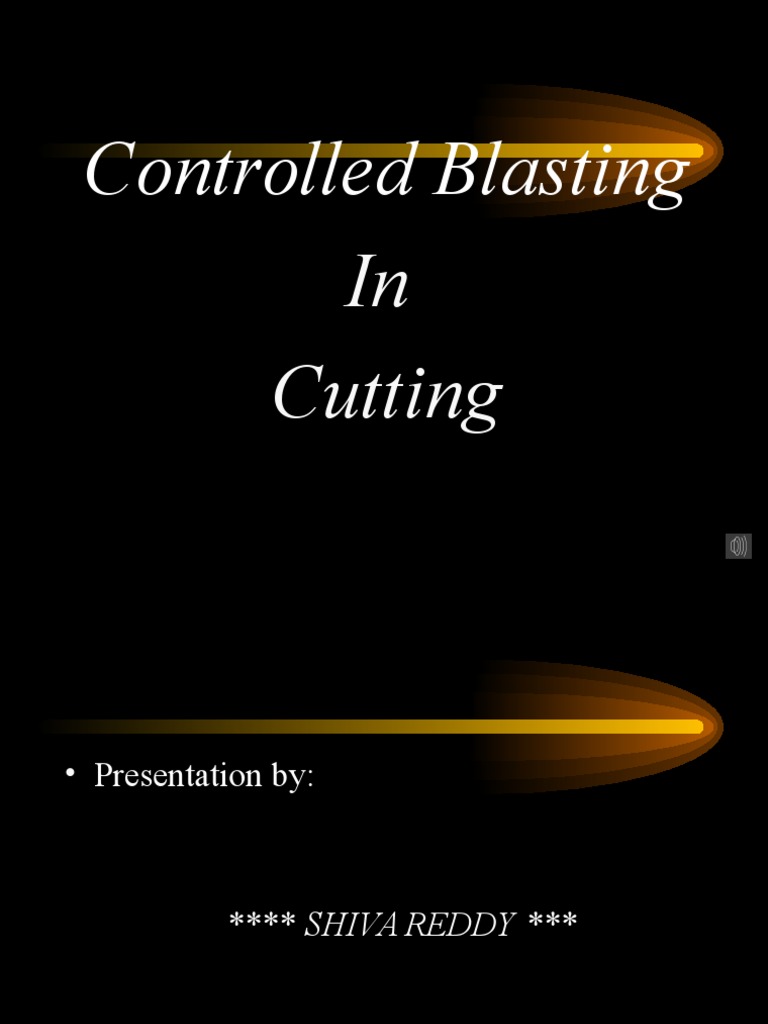 Controlled Blasting Techniques Explained | PDF | Explosive Material ...