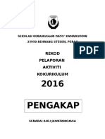 Carta Organisasi Prasekolah Permata 2023 | PDF
