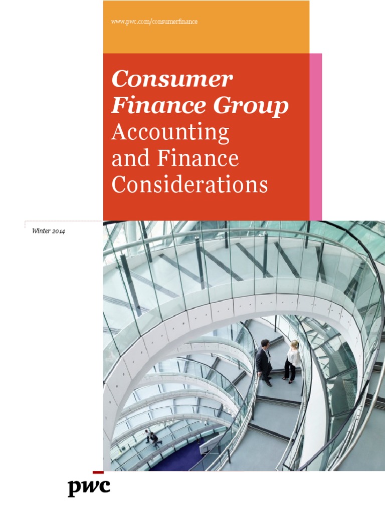 CFG Accounting and Finance Considerations PWC Winter 2014 | PDF ...