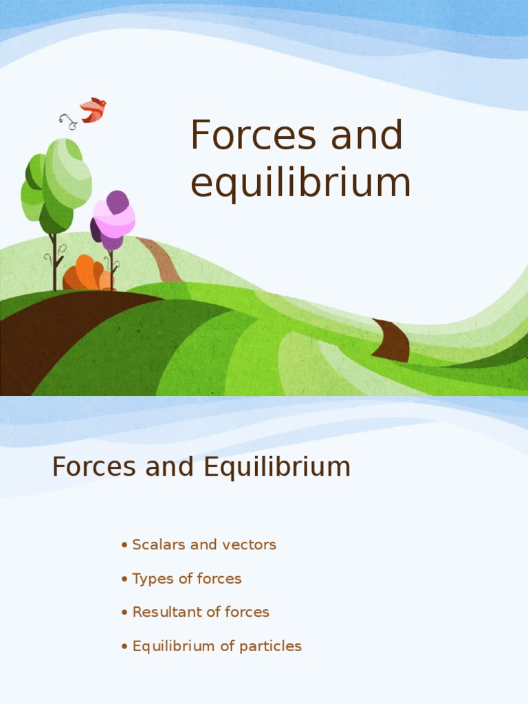 Chapter 2 Forces and Equilibrium | PDF | Euclidean Vector | Trigonometric Functions
