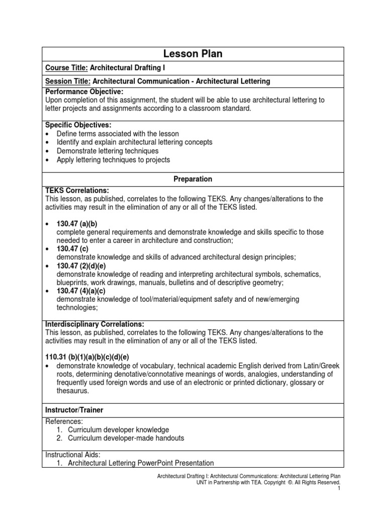 arch-lettering.pdf | Technical Drawing | Serif
