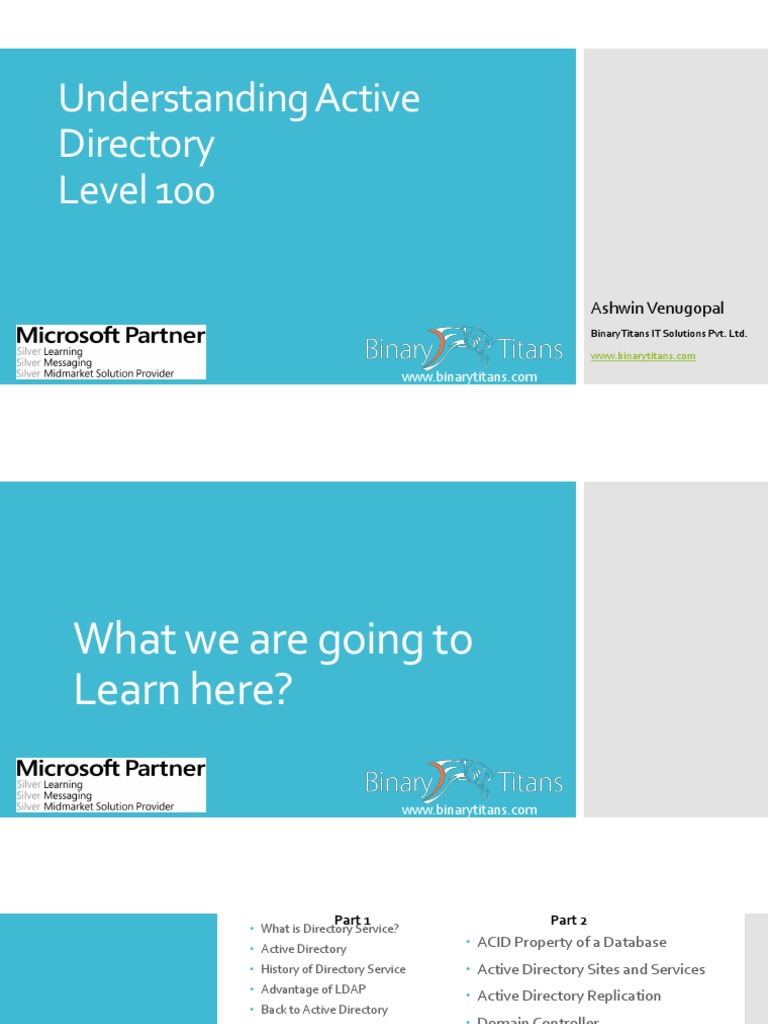 Introduction to Active Directory: Understanding its Core Components and ...