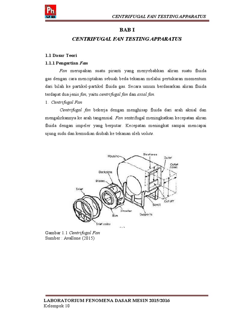 Bab 1 Laporan FDM Teknik Mesin UB | PDF