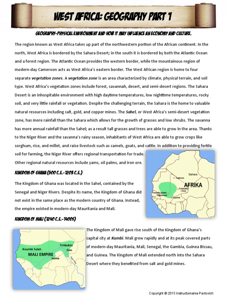 Empires of Africa Station Activity | PDF | West Africa | Sahara