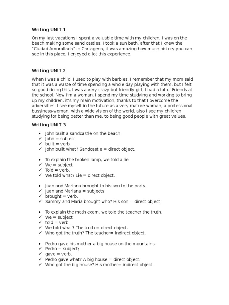 English Writing | PDF