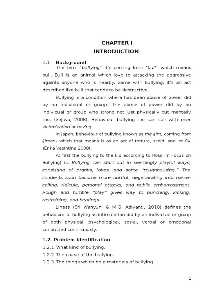 Makalah Bullying | Bullying | Prejudice And Discrimination