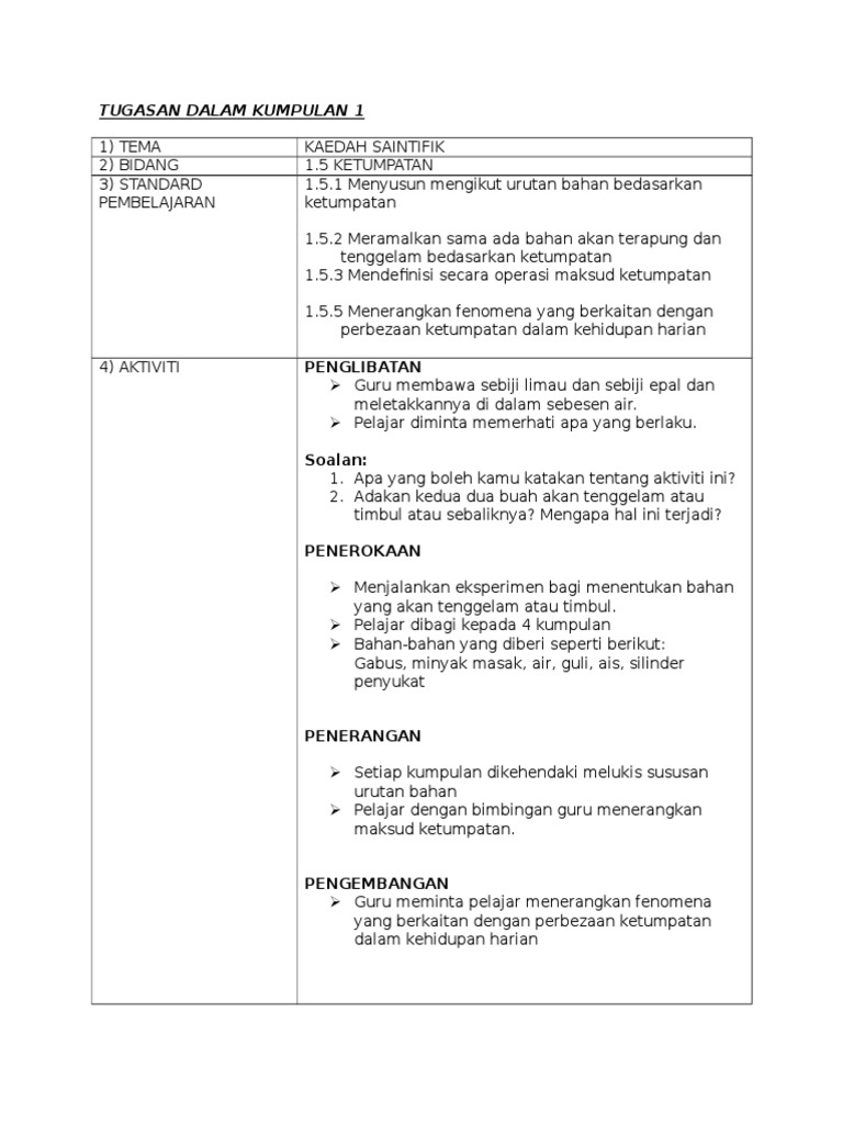k.1 Ketumpatan | PDF
