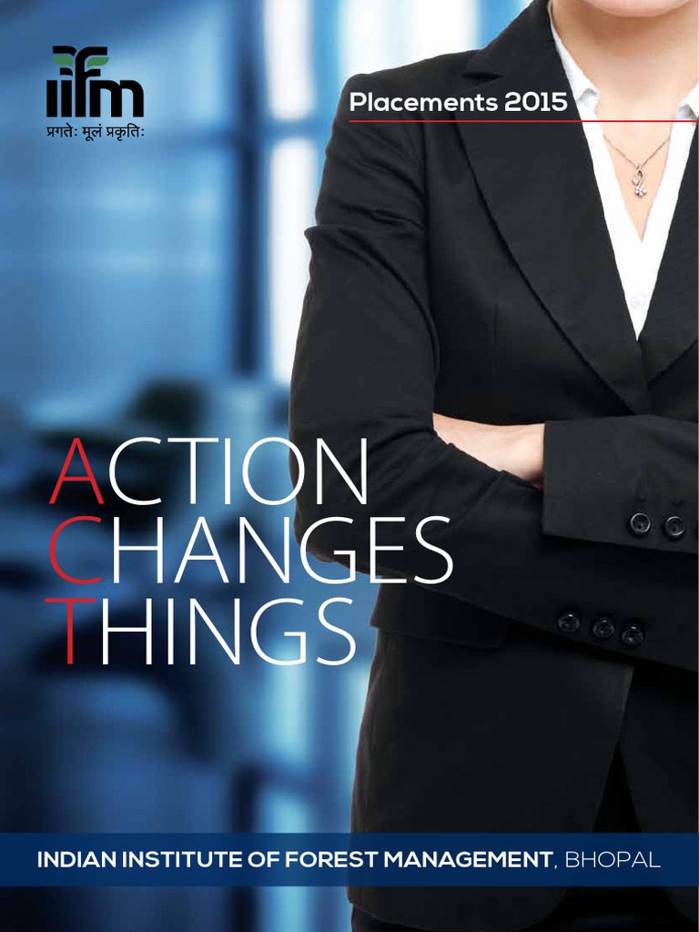 IIFM Placement Brochure 14-15 | PDF | Conservation Biology | Natural ...