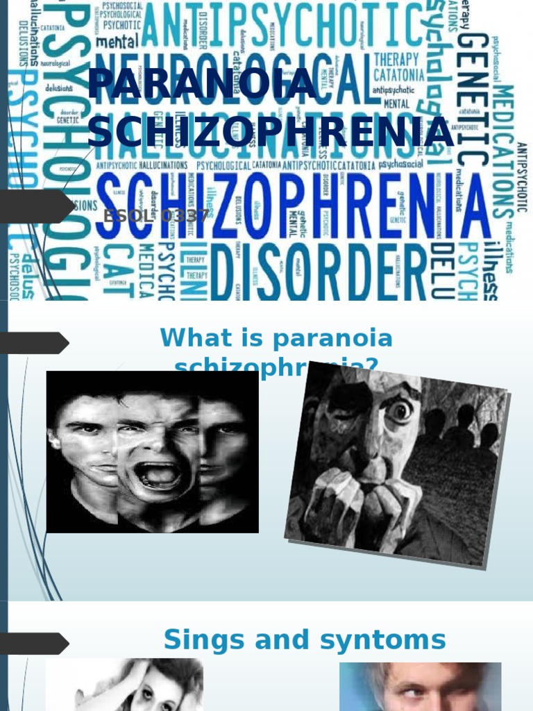 Paranoia Schizophrenia | PDF