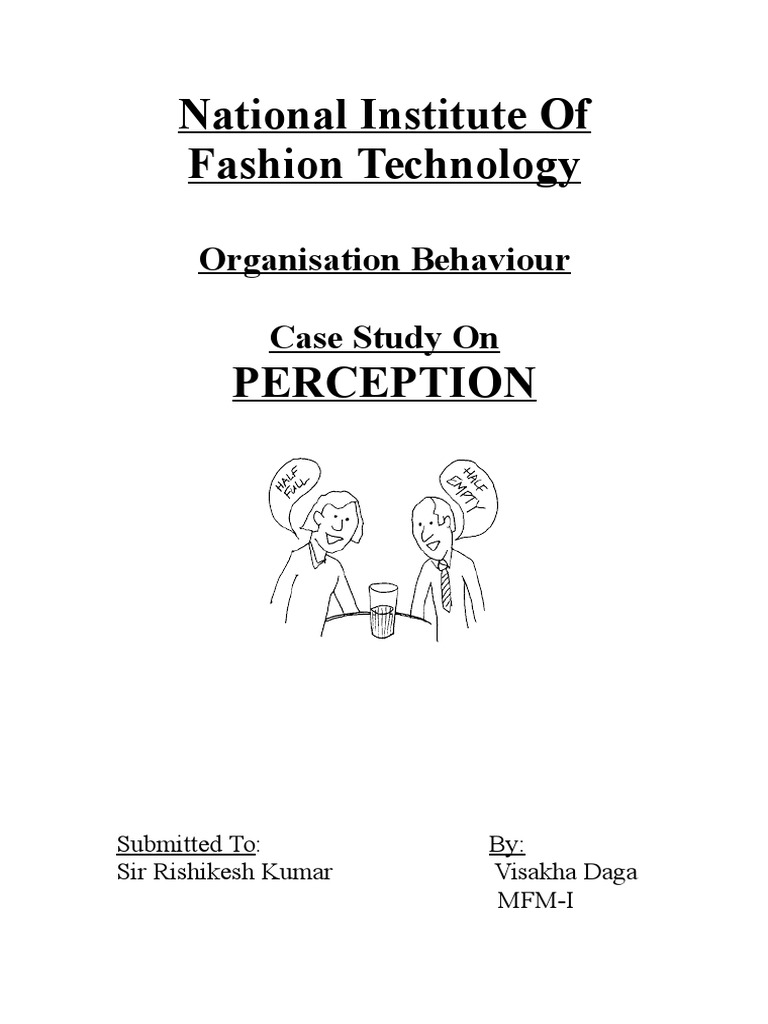 O.B Perception | PDF | Perception | Stereotypes