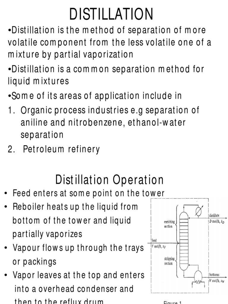 Distillation PDF | PDF | Distillation | Phase Diagram