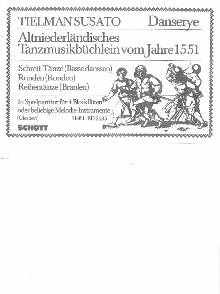 Tielman Susato | PDF