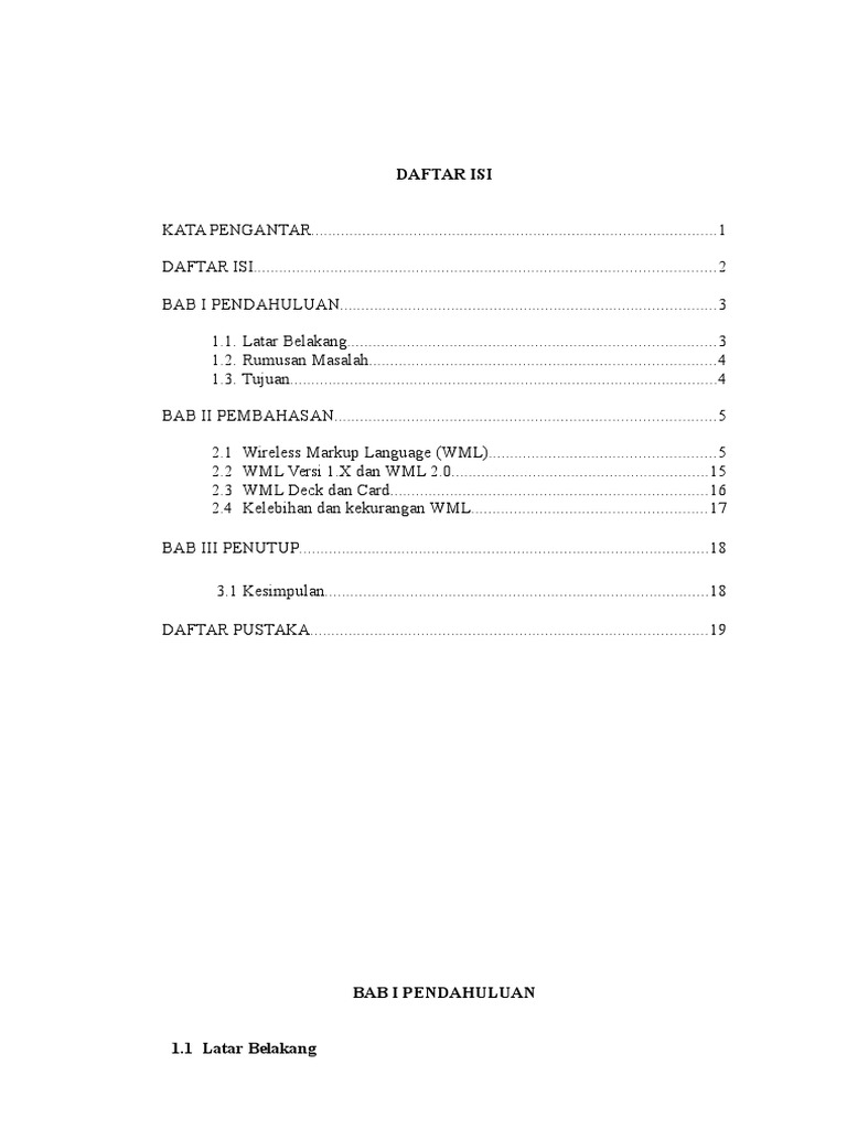 Wireless Markup Language (WML) | PDF