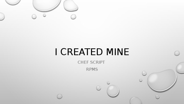 Chef | PDF