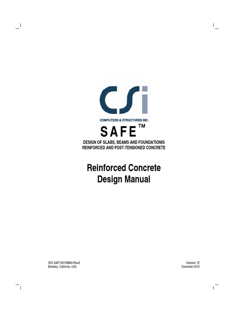 Safe RC Design | PDF | Bending | Beam (Structure)