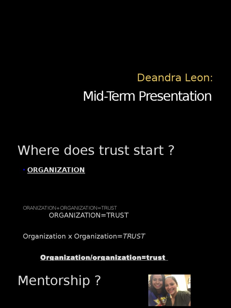 Mid-Term Presentation | PDF