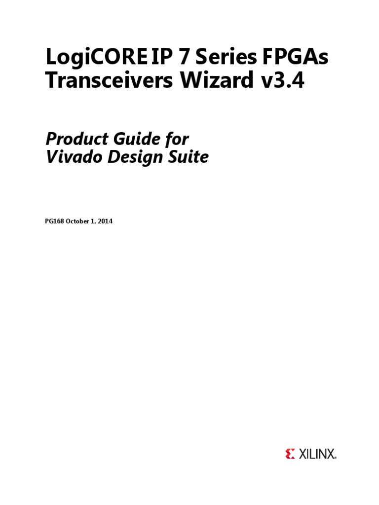 pg168 Gtwizard PDF | PDF | Field Programmable Gate Array | Electronic ...