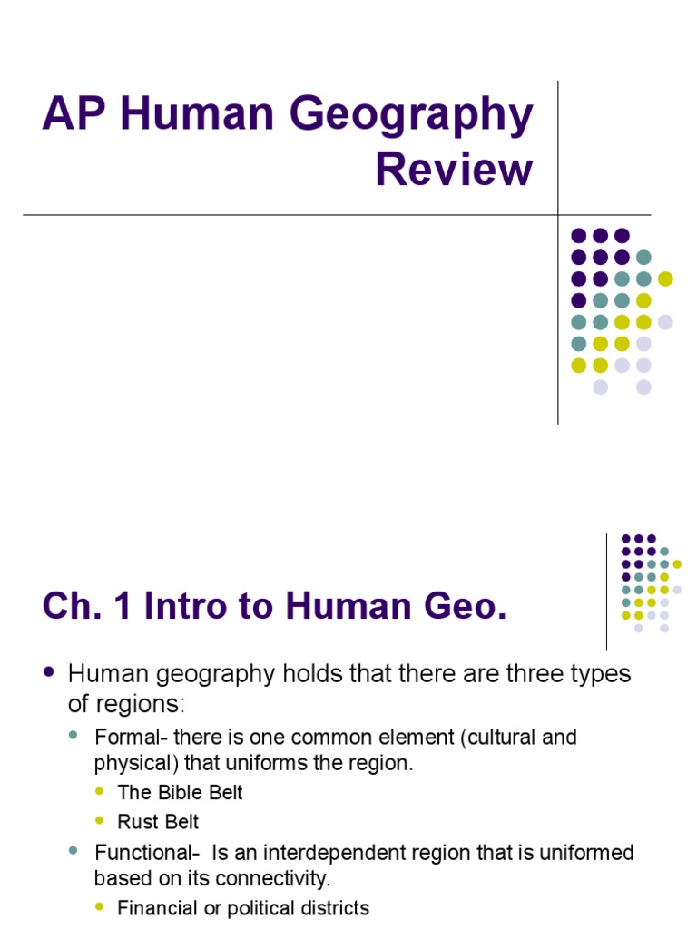 AP Human Geography Review | PDF | Hutu | Green Revolution