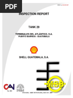 API 653 Tank Inspection | PDF