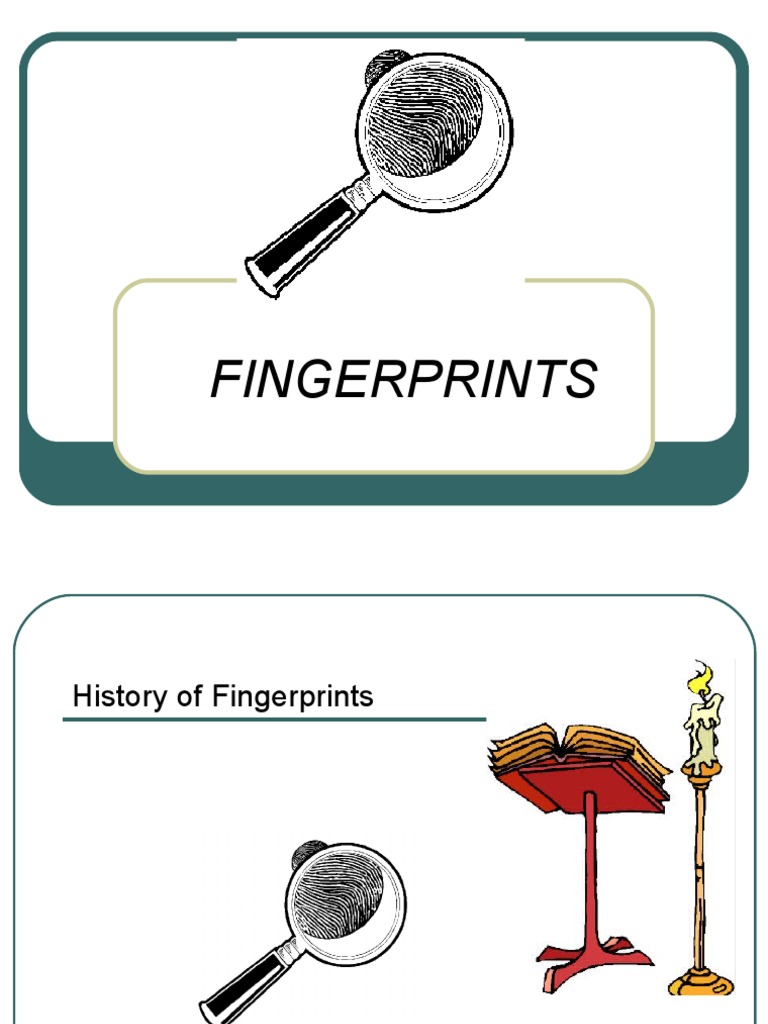 Fingerprinting Presentation | PDF | Fingerprint | Skin