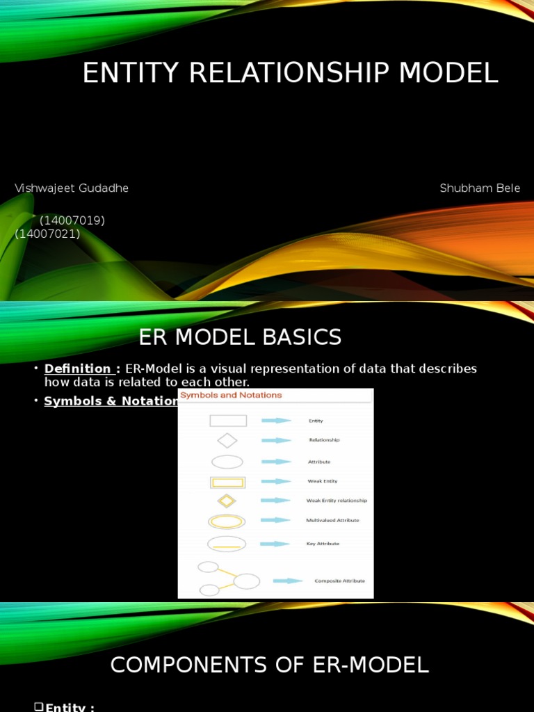 Entity Relationship Model (Poster) | PDF | Relational Database ...