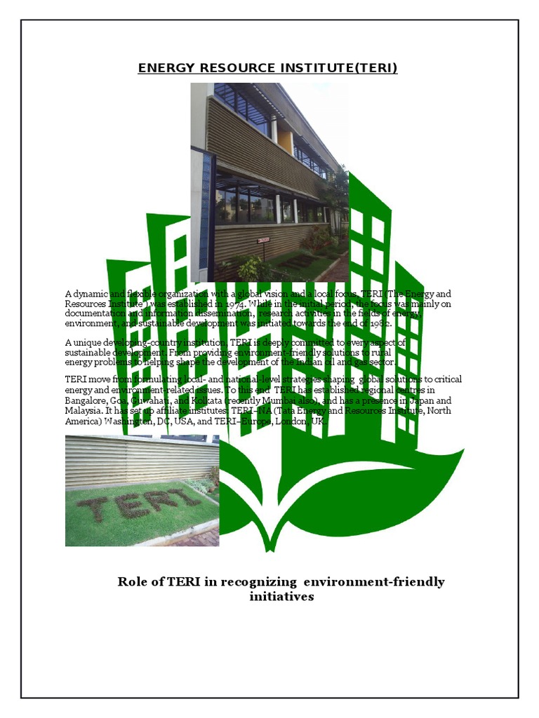 TERI's Green Building Rating System | PDF | Green Building ...