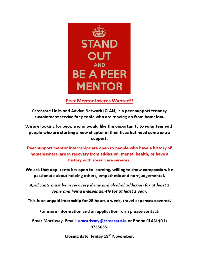 Peer Volunteers Ad | PDF