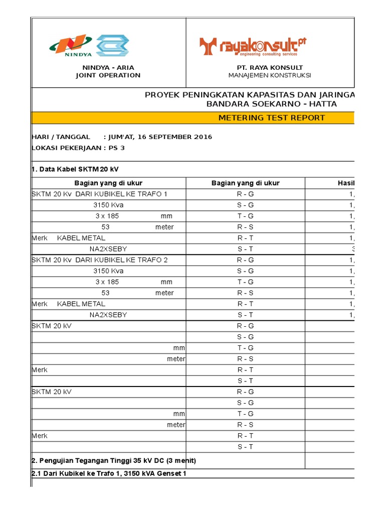 Form Test Trafo | PDF