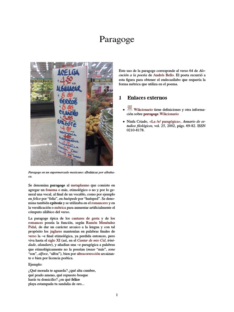 Paragoge | PDF | Comunicación humana | Comunicación oral