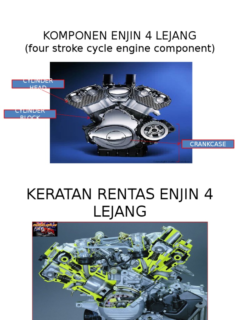 Komponen Enjin 4 Lejang | PDF