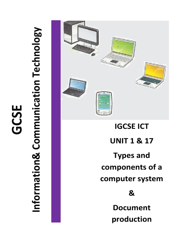 Module-1 iGCSE Notes | PDF | Graphical User Interfaces | Personal Computers