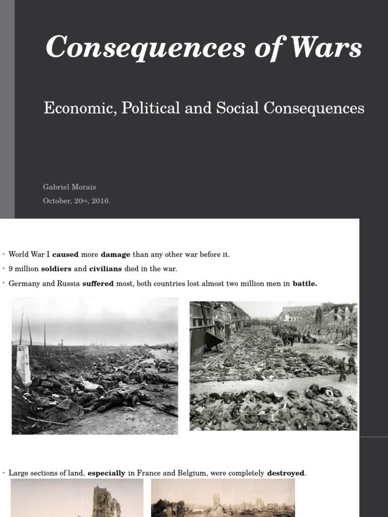 Consequences of Wars | PDF | German Empire | World War I