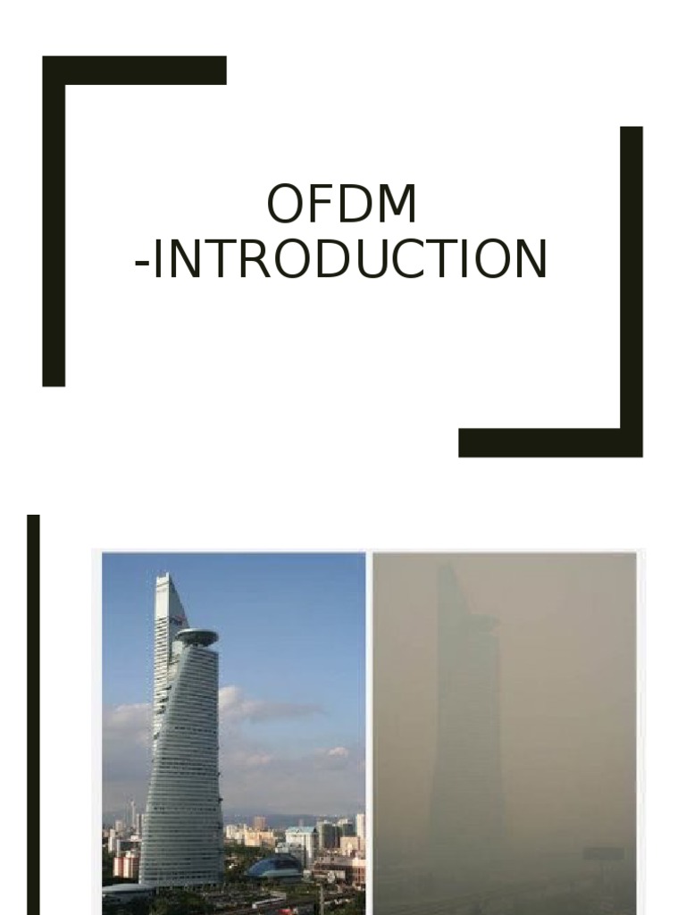 OFDM | PDF | Orthogonal Frequency Division Multiplexing | Modulation