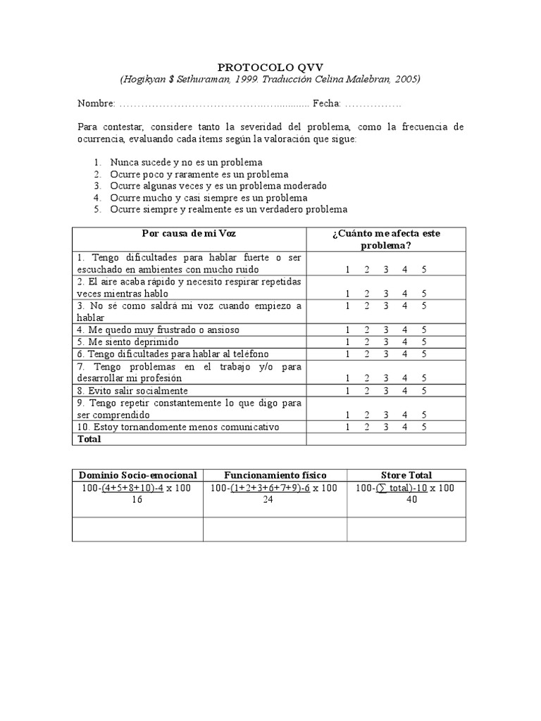 Protocolo Qvv. | PDF