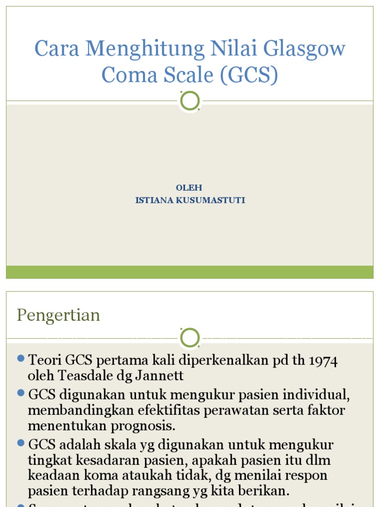 GCS | PDF