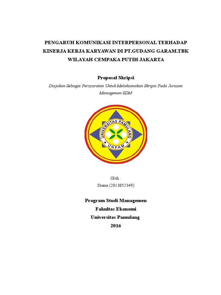 Proposal Diana 3 | PDF