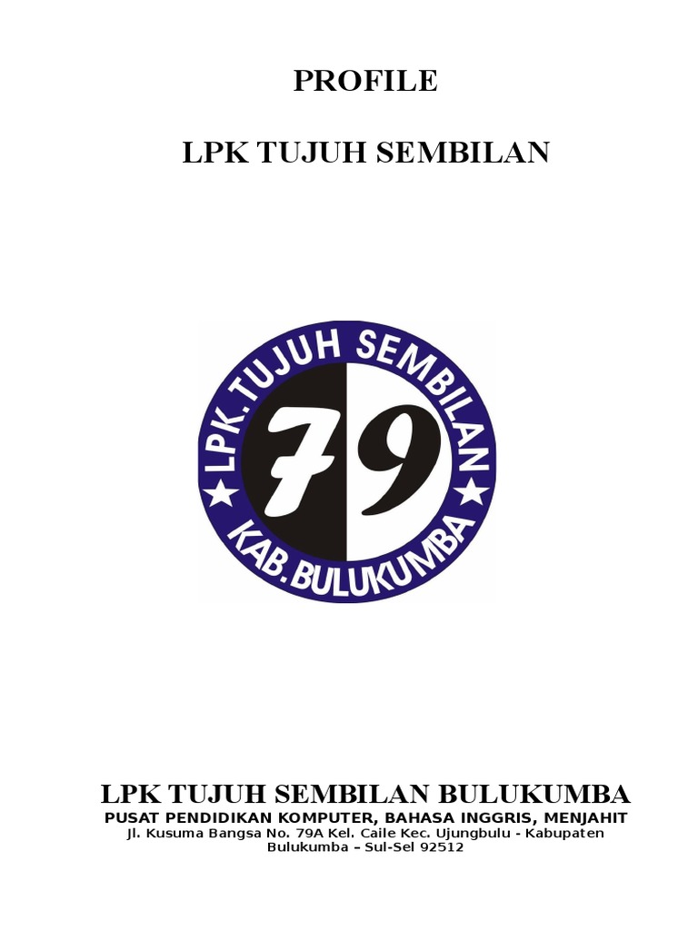 50506267-Profile-Lpk 79 | PDF | Karier & Perkembangan | Seni