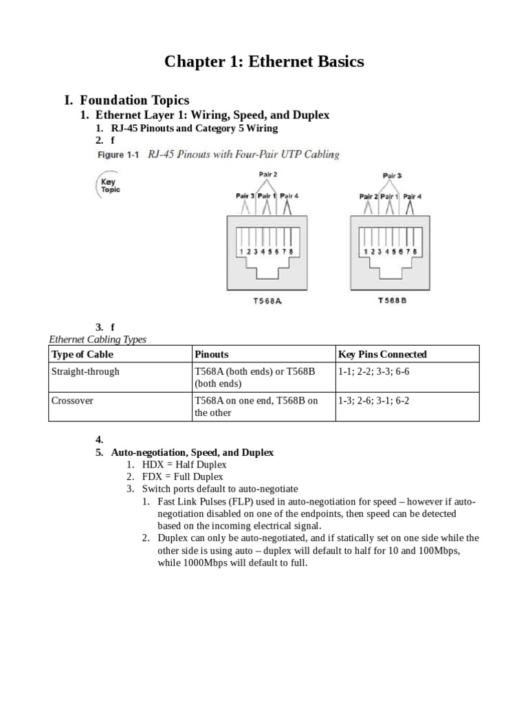 Ccie Ch1 Ethernet Basics | PDF | Network Switch | Internet Architecture