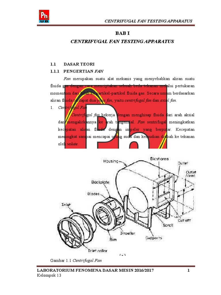 Format Tulis Bab 1 FDM Teknik Mesin UB | PDF